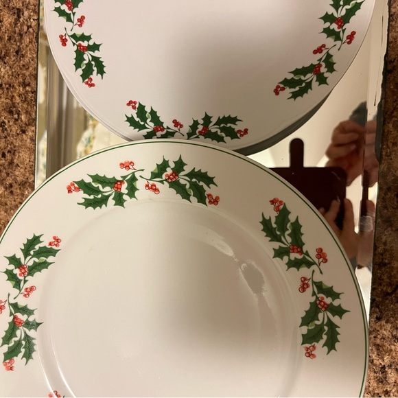 Apulum | Dining | Vintage Apulum Romania Holly Dinner Plate 2 | Poshmark